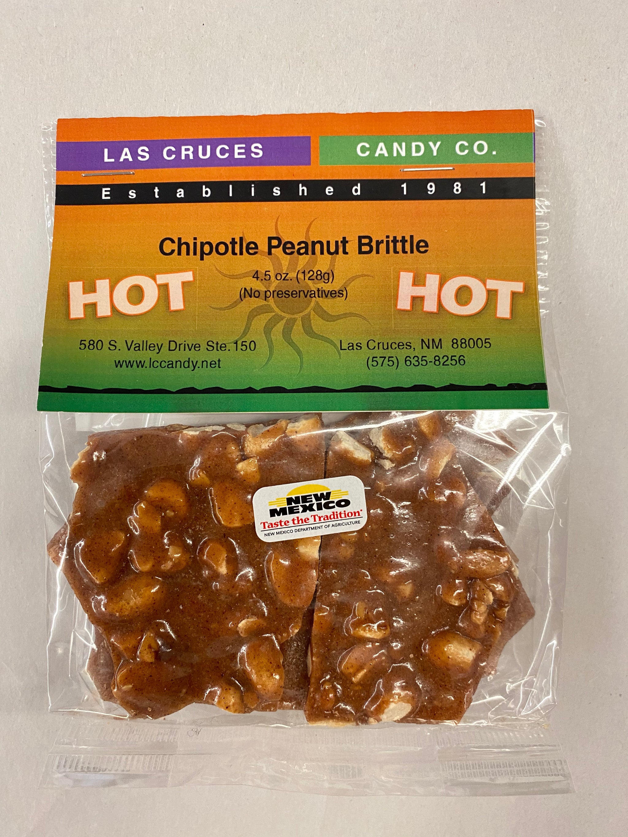 Chipotle Peanut Brittle – Las Cruces Candy Co.
